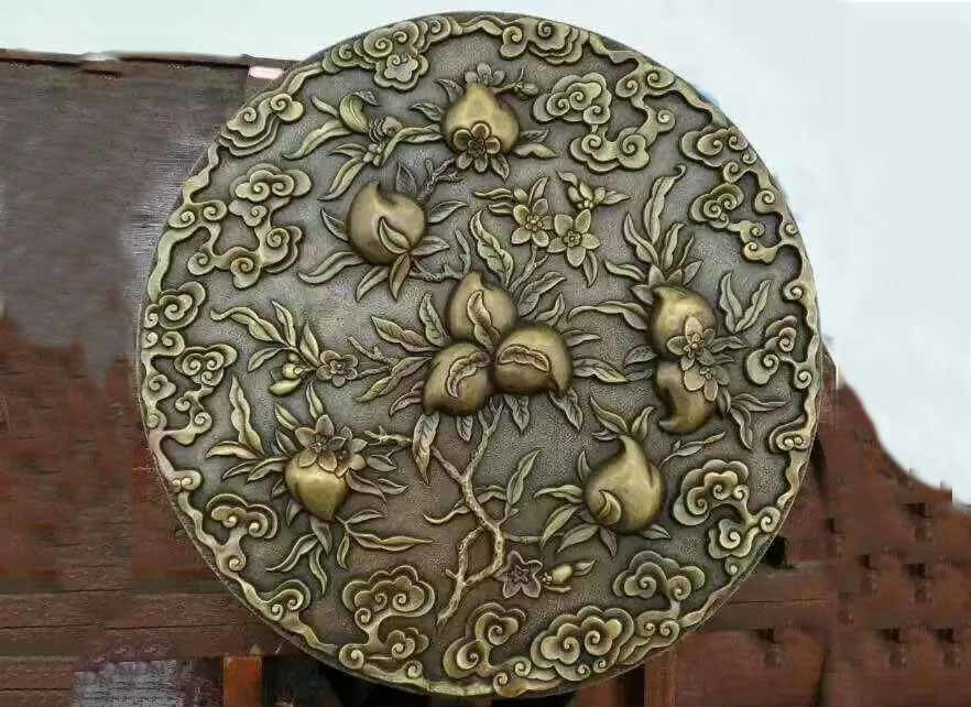 Casting Bronze Relief Sculpture Classic Style 1.8m Diameter Decorative ...